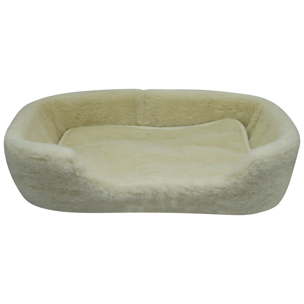 Merino Wool Pet Bed - Natural (White) – Rainhall