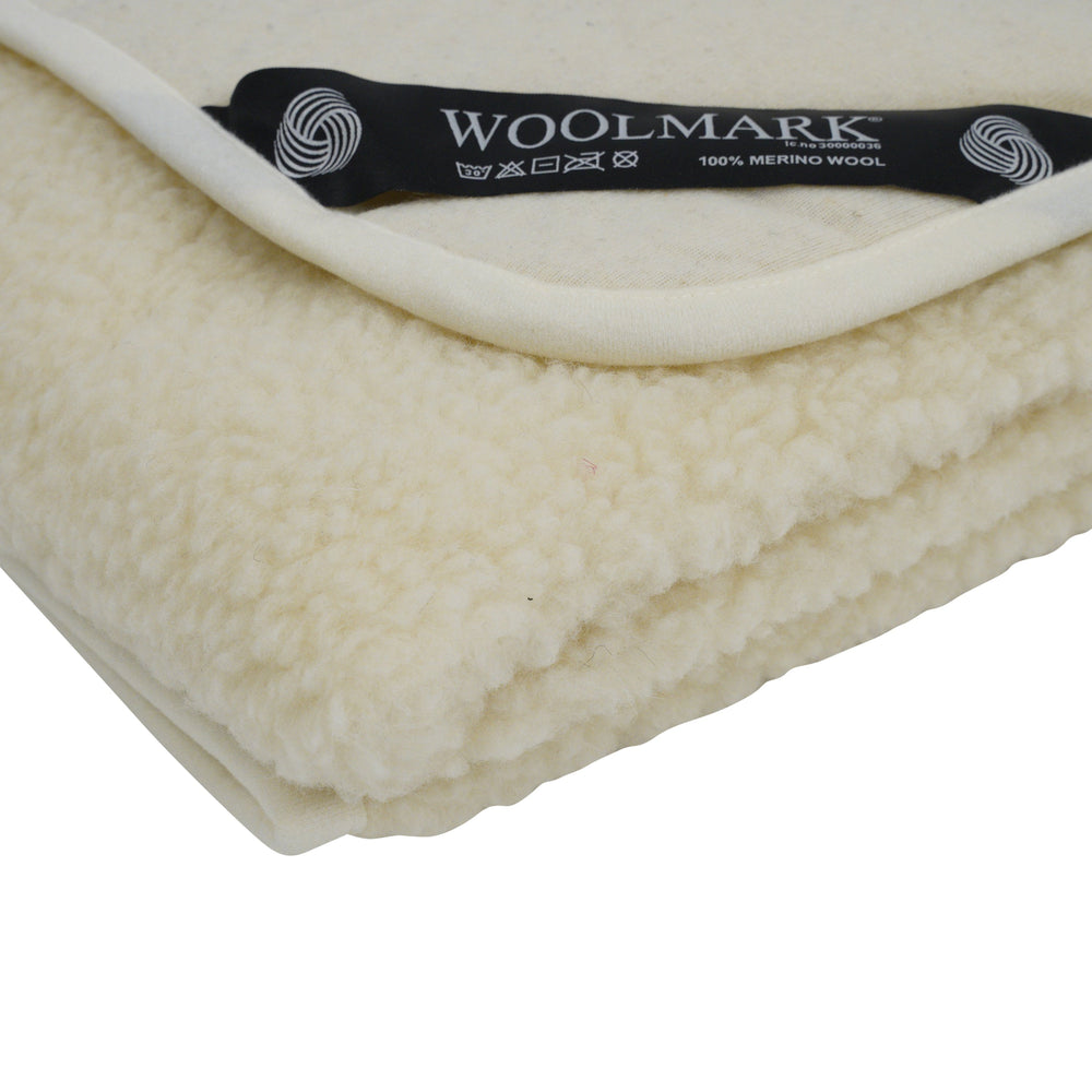 Merino Wool Mattress Cover - Natural – Rainhall