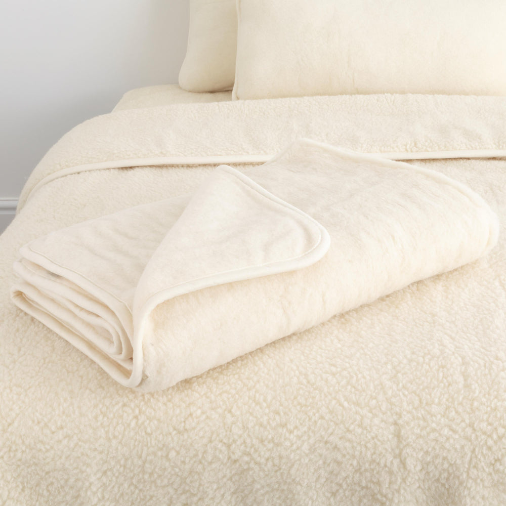 Merino Wool Blanket - Natural – Rainhall